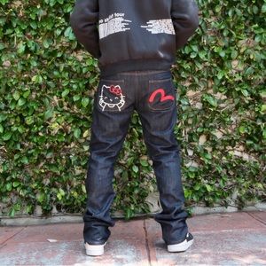 Evisu | Jeans | Rare Evisu X Hello Kitty Jeans Japanese Denim | Poshmark